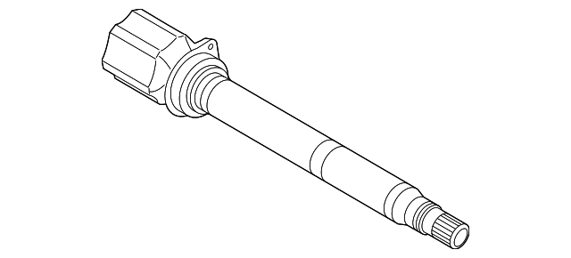 2015-2021 Ram ProMaster City Inner Shaft - Passenger Side (RH ...