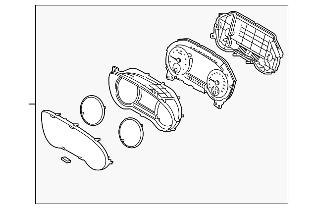 2020-2021 Kia Telluride Cluster Assembly 94011-S9000 | TascaParts.com