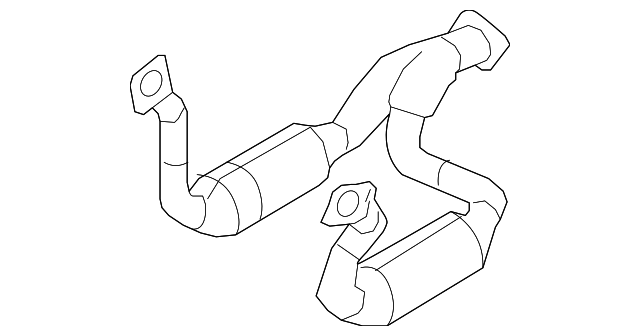 9C3Z-5E212-A 2009-2010 Ford F-350 Super Duty Catalytic Converter ...