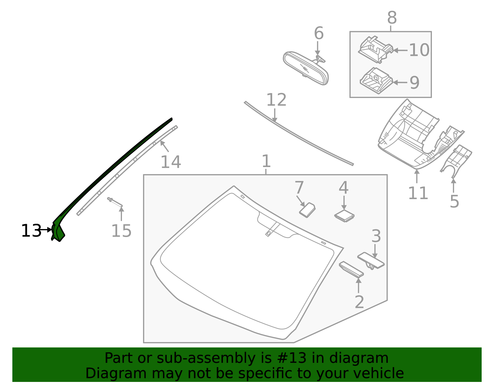 Genuine Side Molding for 2021-2025 Hyundai | Part# 86140-AA000 ...