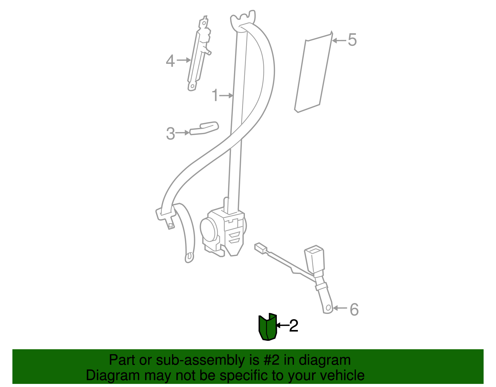 Genuine Toyota Outer Belt Assembly Cover part# 73233-0C010-E1 for 2007 ...