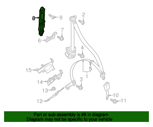 3C8-857-819 - Adjuster 2015-2018 Audi | Audi OEM Parts
