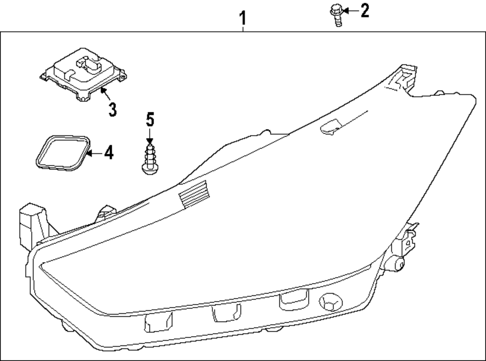 2021-2024 Nissan Kicks Composite Assembly 26060-5R05A | My Nissan Part