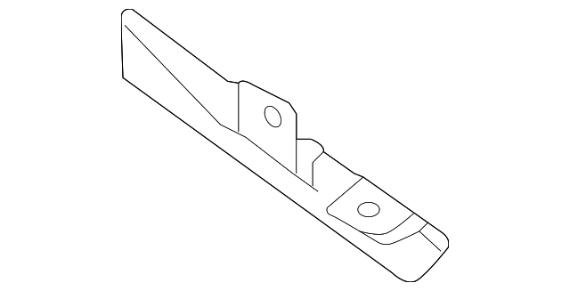 2013-2018 Nissan Altima Rear Deflector 76856-9HS0A | Nissan Parts Store