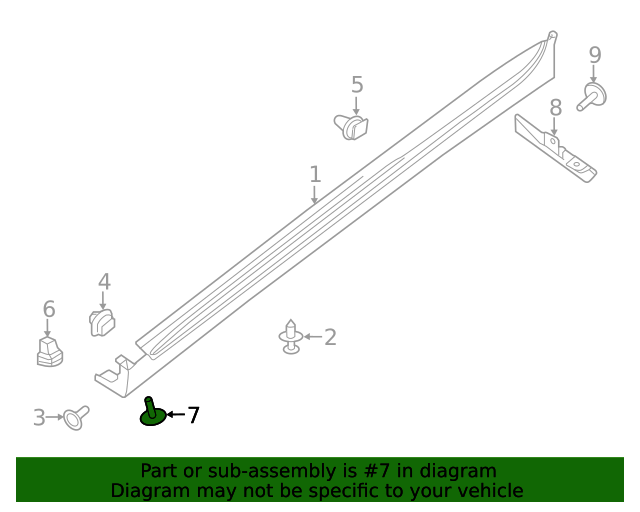 01466-00261 | Nissan Screw - Genuine OEM | 0146600261 | Nissan Parts