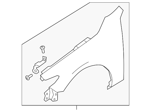 2019-2020 Mazda 3 Fender - Driver's Side (LH) BDTS-52-210 | TascaParts.com