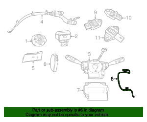 2012-2019 Fiat 500 Position Sensor 5084008AA | TascaParts.com