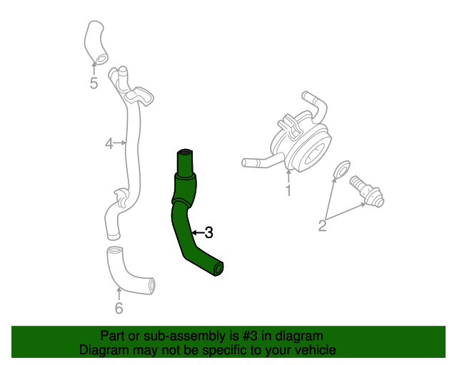 87245-0C170 - HVAC Heater Hose - 2005-2007 Toyota Sequoia | Nucar ...