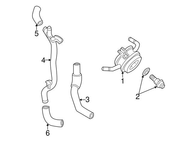 99556-20200 Heater Hose - Toyota | Mike Calvert Toyota Parts