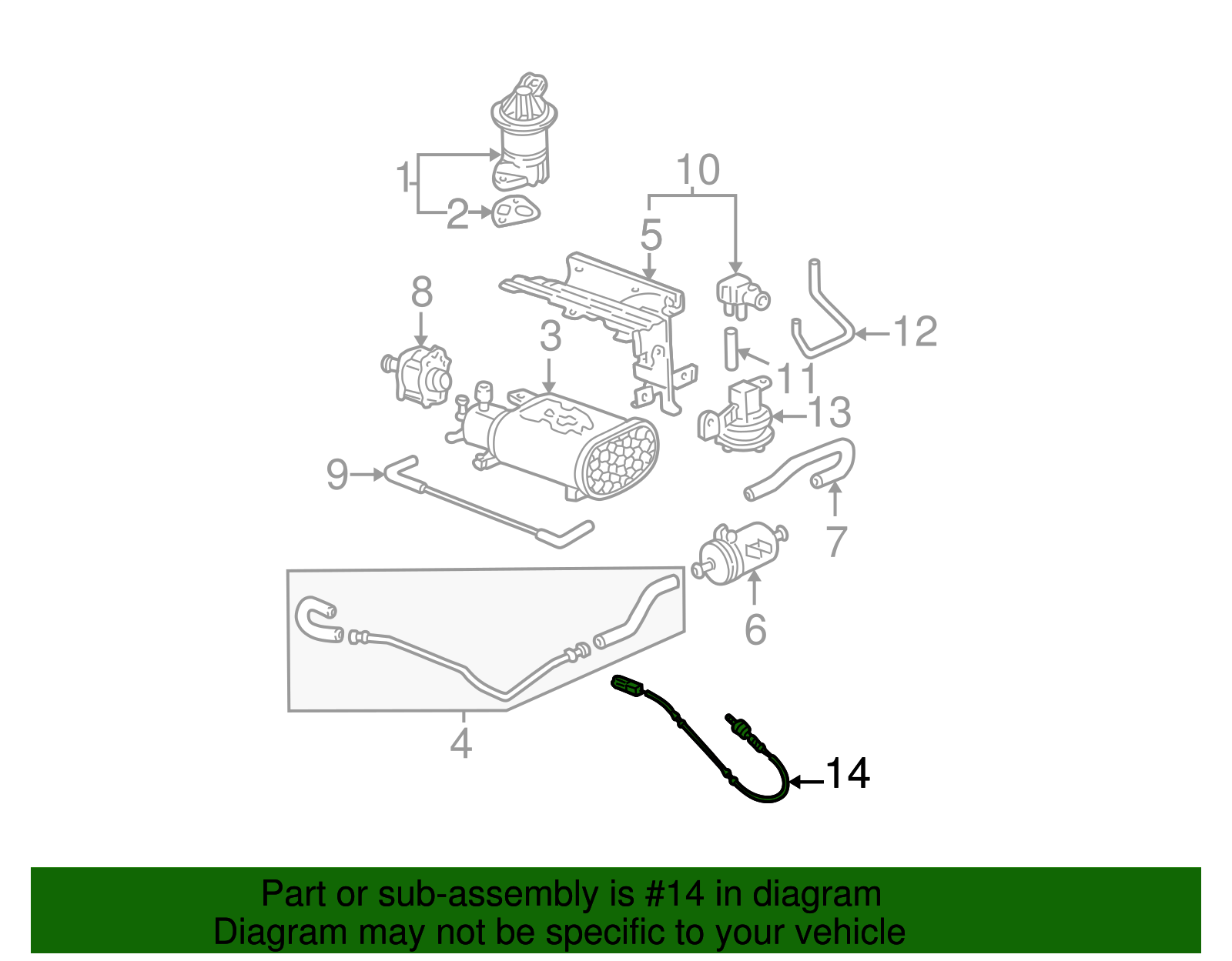 36531-PLE-305 - Oxygen Sensor 2001-2005 Honda Civic | Honda Parts Online