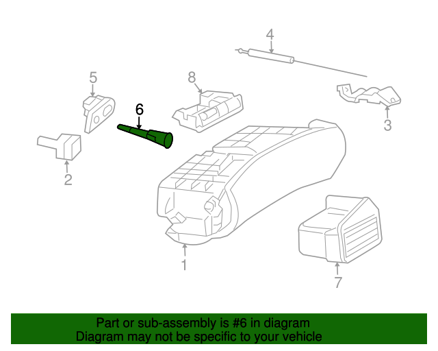 230-680-04-84 - Lock Cylinder 2003-2012 Mercedes-Benz | Mercedes-Benz ...