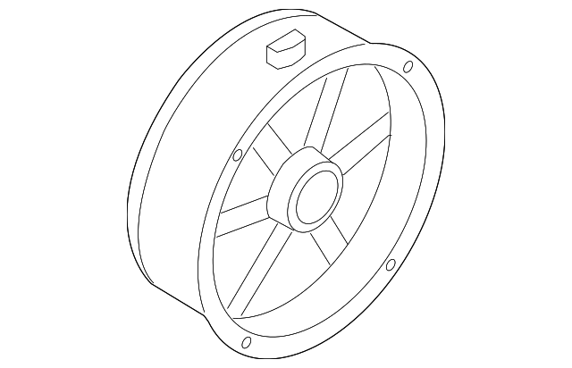 2009-2017 Audi Front Dr Speaker 8R0-035-415-C | OEM Parts Online