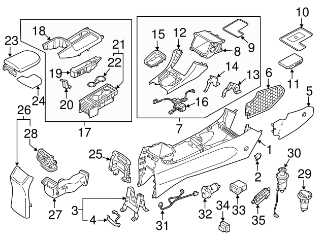 2018-2020 Hyundai Elantra GT Prk Brake Switch Bracket 84673-G3000 ...