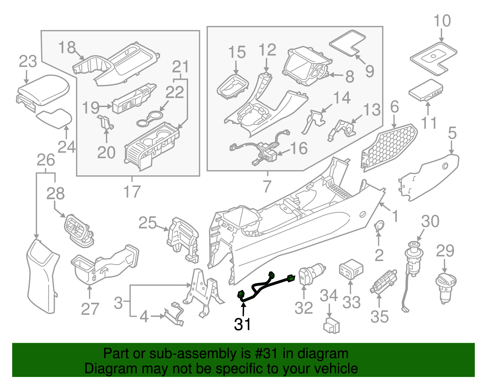 2019-2020 Hyundai Elantra GT Wire 84624-G3000 | Hyundai Wholesale Direct