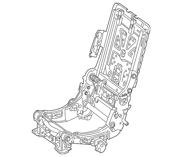2013-2019 Mercedes-Benz Seat Frame 166-920-54-14 | MB OEM Parts