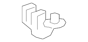 77229-47100 - Fuel Tank Vent Hose Clamp - 2012-2017 Toyota Prius V ...