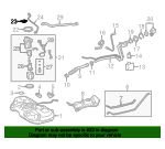 2000-2024 Toyota Fuel Suction Tube Joint Retainer Clip 77241-06020 ...