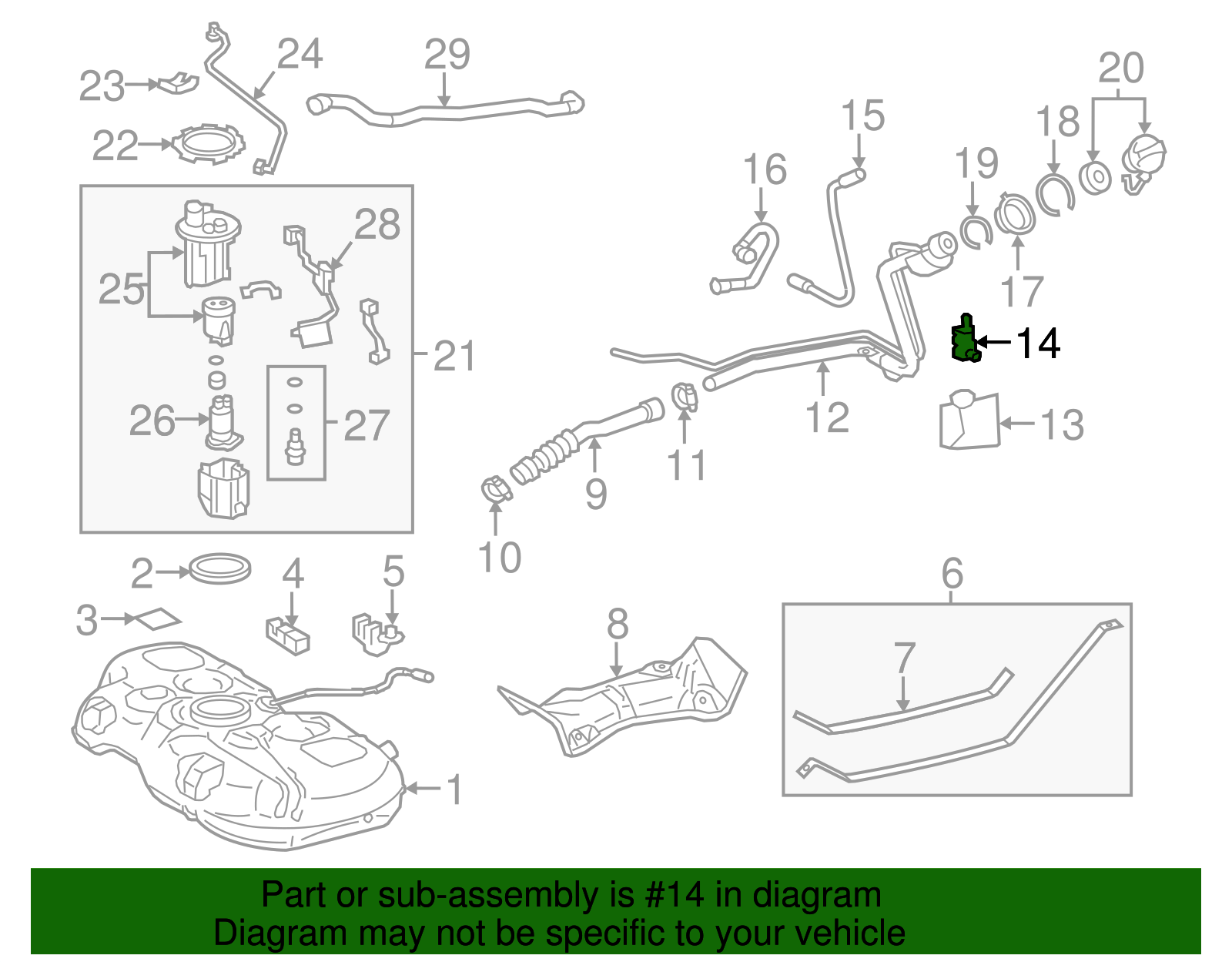 2011-2017 Toyota Filler Pipe Clip 77229-47080 | OEM Parts Quick