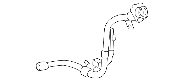 2016-2018 Kia Optima Fuel Filler Neck 31030-D4500 | OEM Parts Online