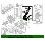 2013-2016 Audi Engine Coolant Thermostat Kit 059-115-389-P | OEM Parts ...