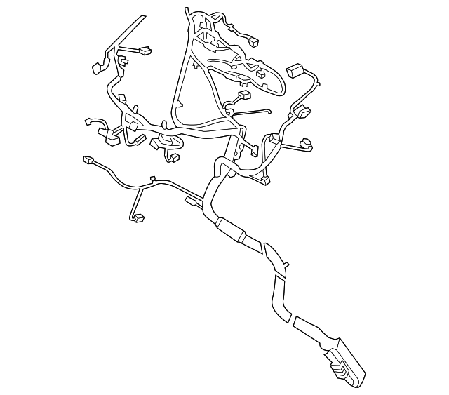 Genuine OEM Ford Part - Engine Harness LX6Z-12A581-C | Genuine OEM Ford ...