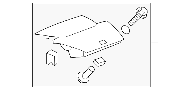 2009-2014 Chevrolet Traverse Ebony Instrument Panel Center Compartment ...