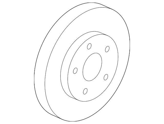 2010-2017 GM Front Disc Brake Rotor 23118055 GM | GMPartsDirect.com