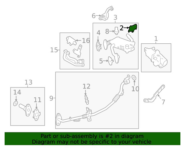 2019-2023 Ford Valve Gasket LB5Z-9E464-B | OEM Parts Online