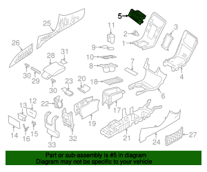 2015-2018 Volvo Console Air Vent 31393992 | AutoNationParts.com