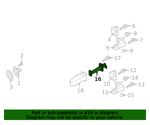 8W8-837-249 - Door Check 2018-2024 Audi | AutoNationParts.com
