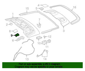 205-757-07-06-64 - Paneling Mercedes-Benz USA Parts