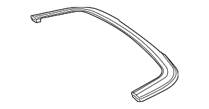 205-750-28-00 - Trim Molding 2017-2023 Mercedes-Benz | Mercedes-Benz ...