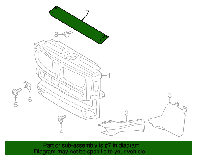 51647210501 - 2011-2018 BMW Cover Plate (51-64-7-210-501) | BMW of ...