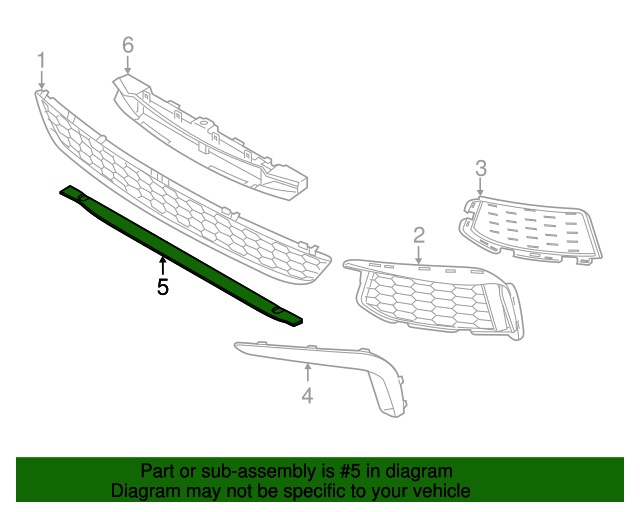 51758071012 - 2017-2020 BMW Air Guide (51-75-8-071-012) | BMW of South ...