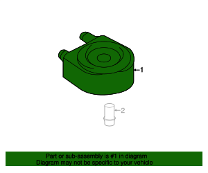 Genuine Oil Cooler for 2013-2014 Hyundai Veloster | Part# 26410-2B710 ...