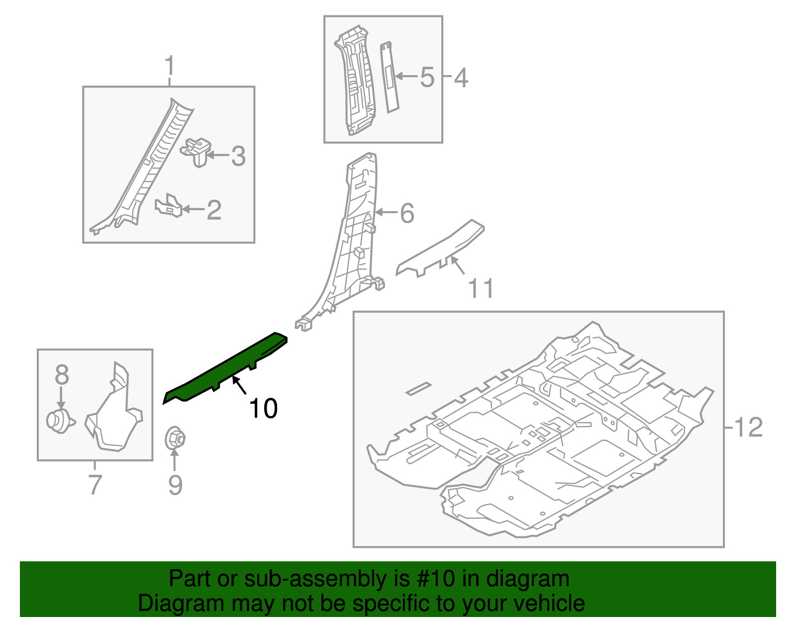 KB7W-68-720A-02 - Front Sill Plate - 2017-2020 Mazda CX-5 | Mazda Parts ...