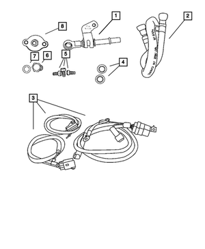 5175409AA - Fuel Module Wiring 2001-2004 Dodge | Group 1 Auto Parts