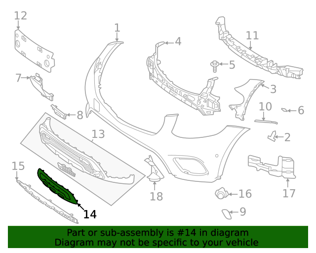 2020-2022 Mercedes-Benz Trim Cover Cover 253-885-01-02 | MB OEM Parts