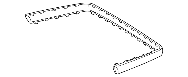 Genuine OEM Molding | 210-885-02-21 | Fits Select 1996-1999 Mercedes ...