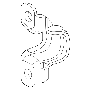 48832-0E210 - Bracket - 2020-2023 Toyota | OEM Genuine Toyota Parts