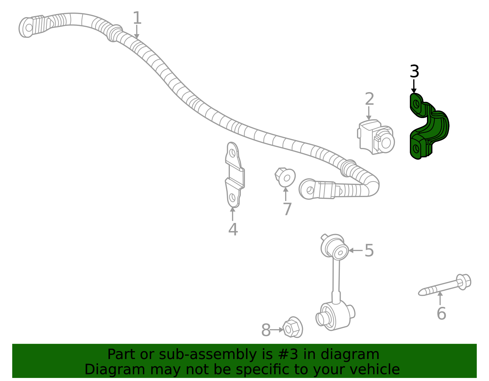 2020-2024 Toyota Bracket 48832-0E210 | Toyota Parts Center