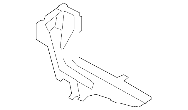 2012-2019 BMW Radiator Support Side Panel 51-64-7-211-519 ...