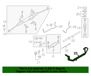 2009-2013 Subaru Forester Pipe Assembly 34190SC000 | Subaru Parts Store