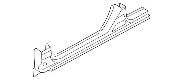 2006-2011 Hyundai Accent Outer Rocker Panel 71322-1ED10 | QuirkParts