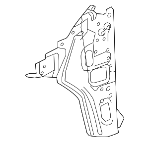 2017-2021 GM Inner Hinge Pillar - Passenger Side (RH) 84182678 ...