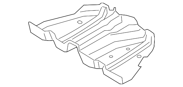 DG9Z-9B007-K 2013-2016 Ford Fuel Tank Shield | Fairway Ford Parts