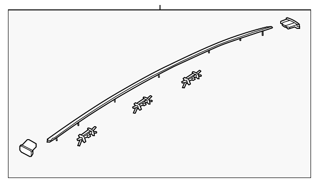 2016-2020 Kia Optima OEM NEW 2016-2020 Kia Moulding Assembly-Roof ...