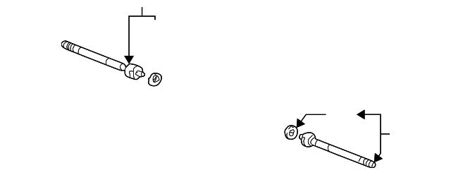 2000-2005 Toyota Celica Inner Tie Rod 45503-49035 | Toyota Parts Center