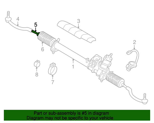 274353 - Steering Tie Rod End 2000-2014 Volvo | AutoNationParts.com