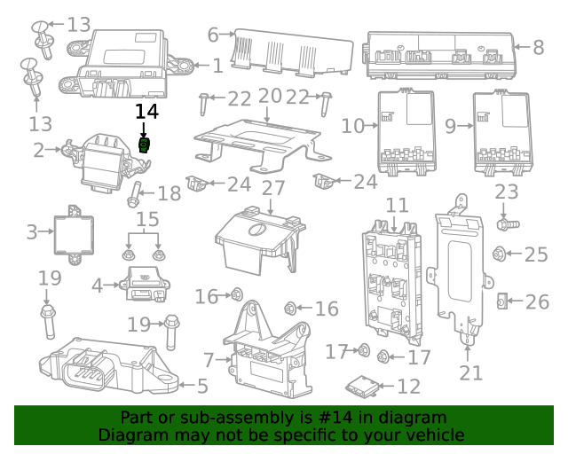 2019-2023 Ram 1500 Nut 6510468AA | TascaParts.com